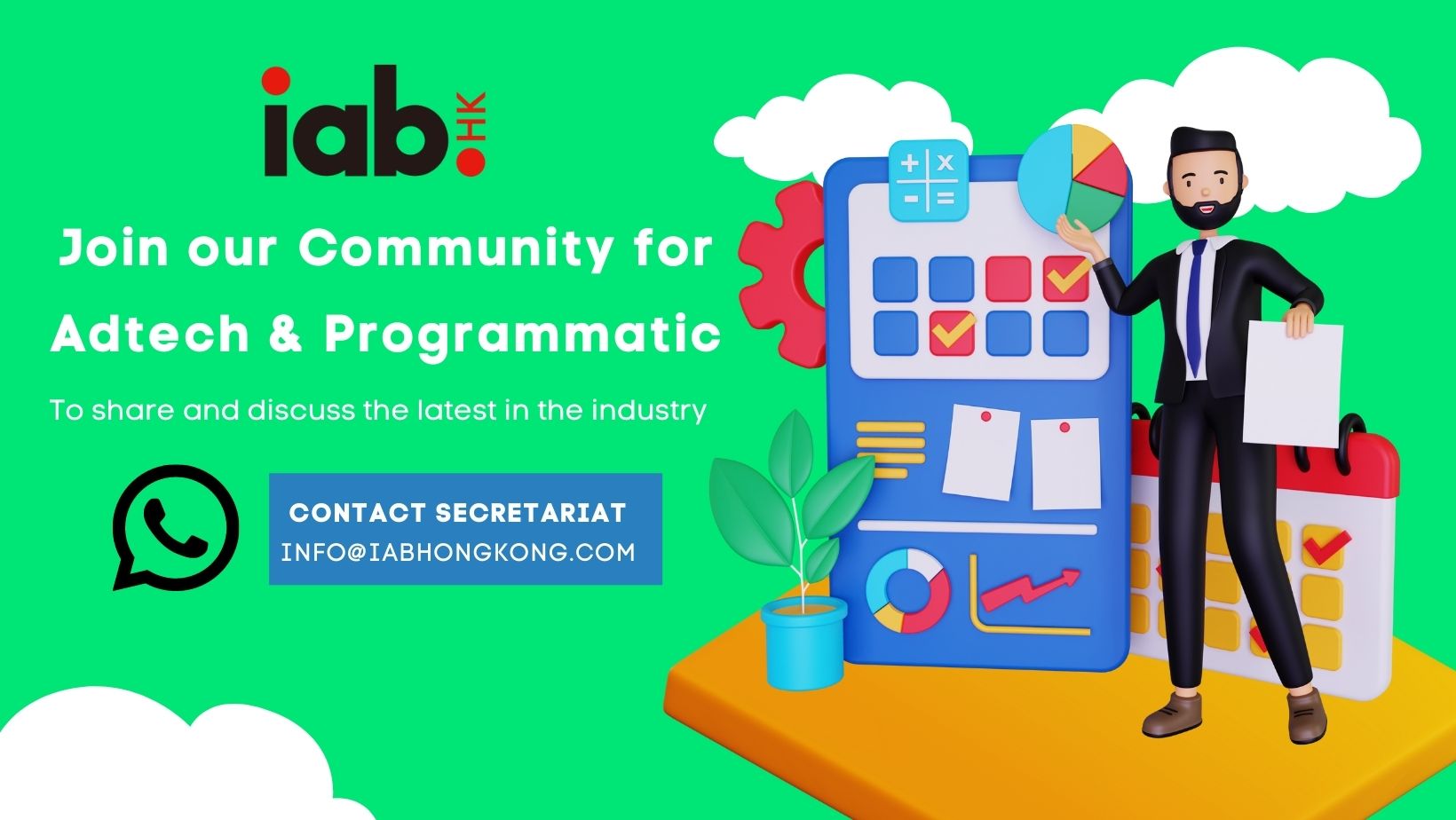 The first ever and the only Ad Tech & Programmatic industry Whatsapp group in town ...